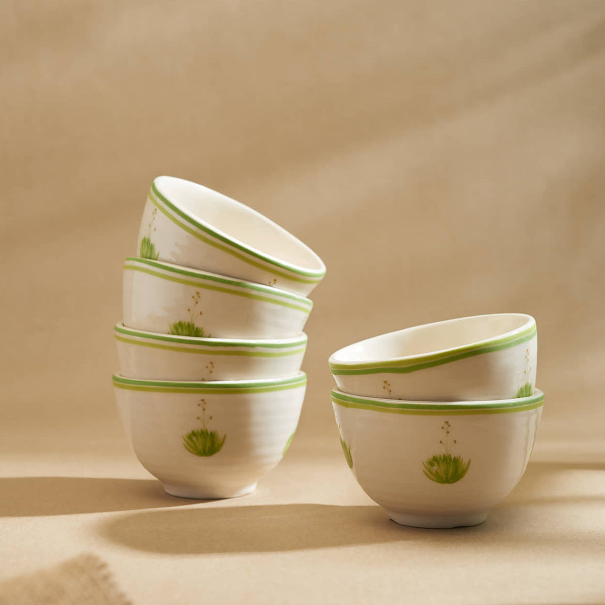 Honey Nectar Floral Ceramic Portion Bowls – Amalfiee Ceramics