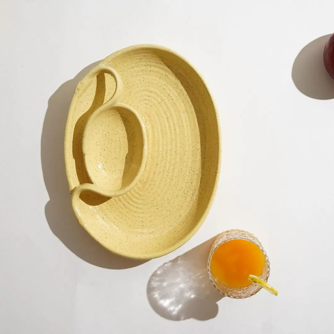 PInacolada Exclusive Ceramic Chip & Dip Platter Amalfiee – Amalfiee ...