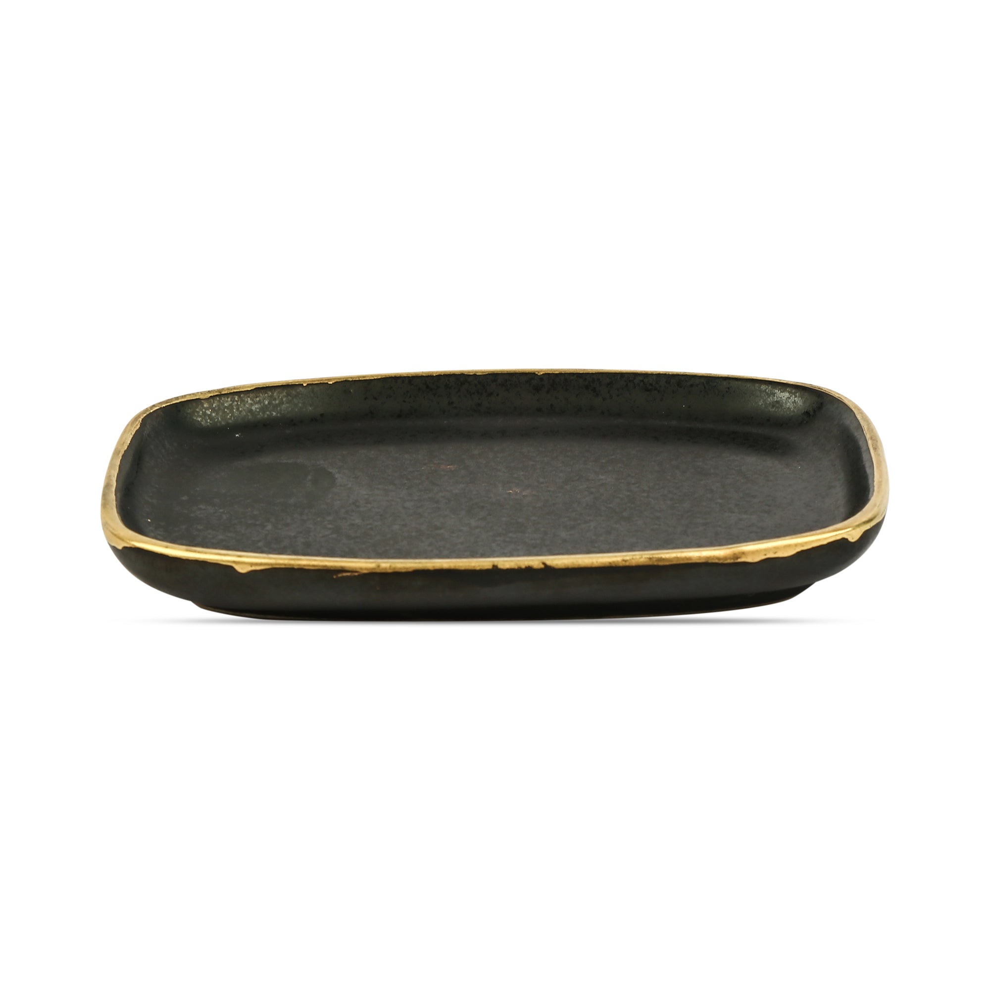 Halo 24K Gold Ceramic Serving Tray Amalfiee Ceramics