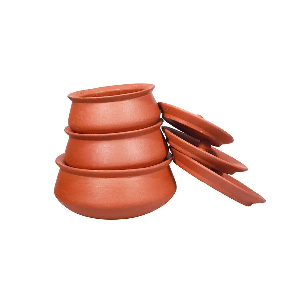 Amalfiee Terracotta Set of Curd Handi Amalfiee_Ceramics – Amalfiee Ceramics